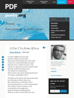 Caribbean Poems For Anthology - 2018 | PDF | Nature