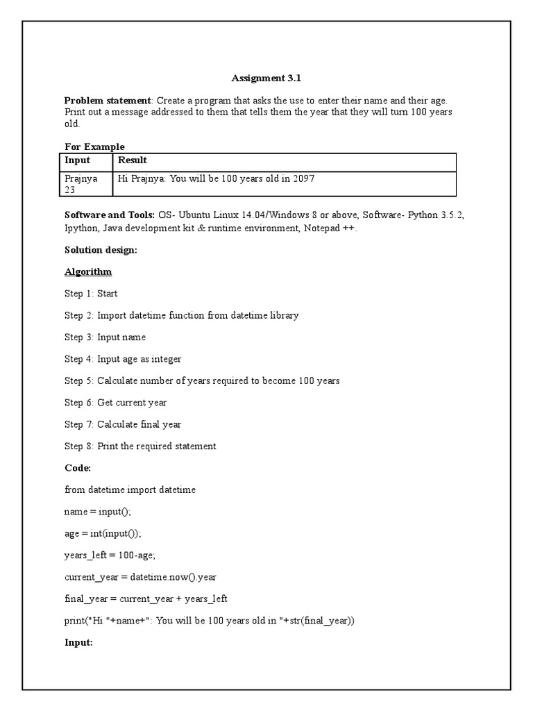 Lab Assignment 3 | PDF