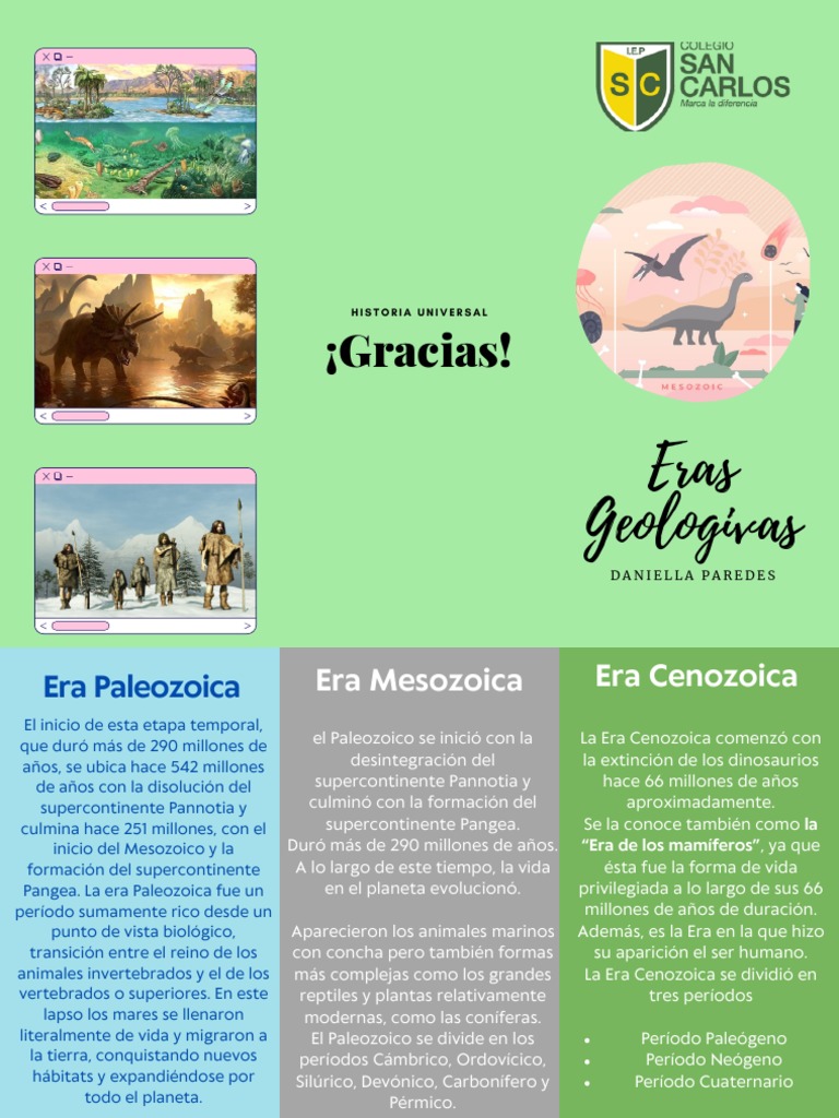 Eras Geológicas | PDF