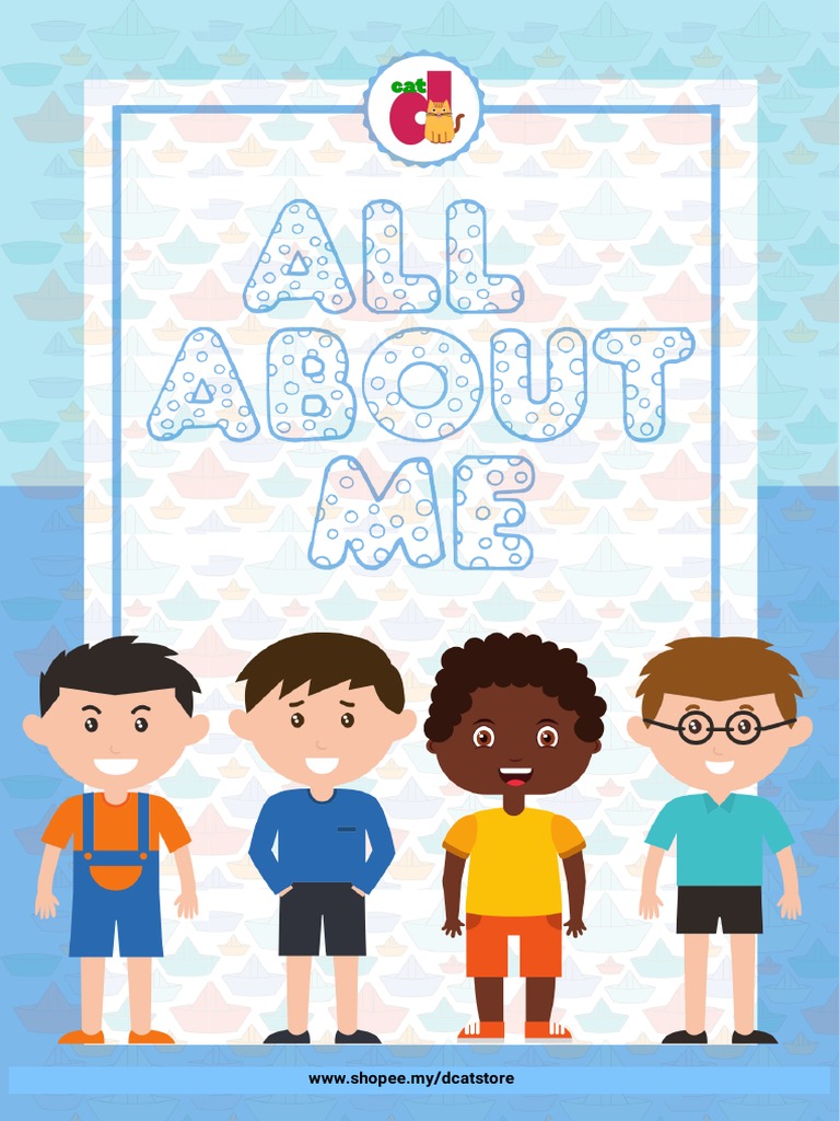 All About Me For Boys | PDF