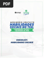 Inventário de Habilidades Sociais IHS | PDF