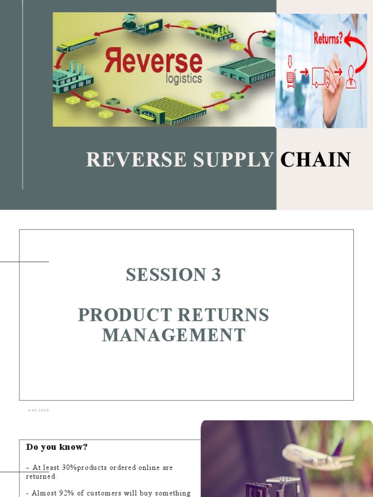 REVERSE SUPPLY CHAIN Session 3 | PDF | Internet Of Things | Retail