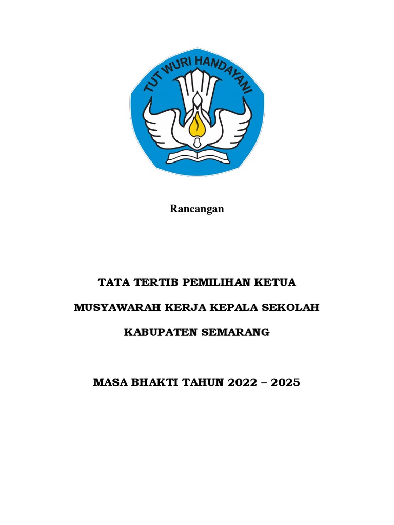 Rancangan Tata Tertib Pemilihan Ketua | PDF