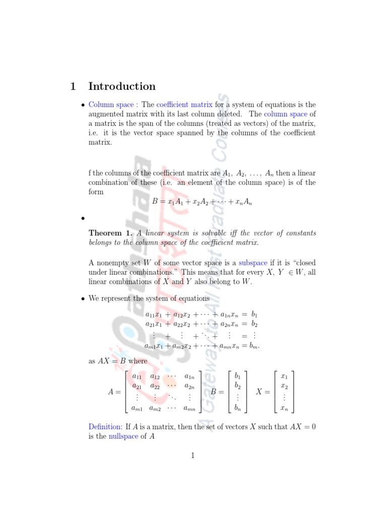 1522664822LinearAlgebra 1 | PDF | Matrix (Mathematics) | Linear Algebra