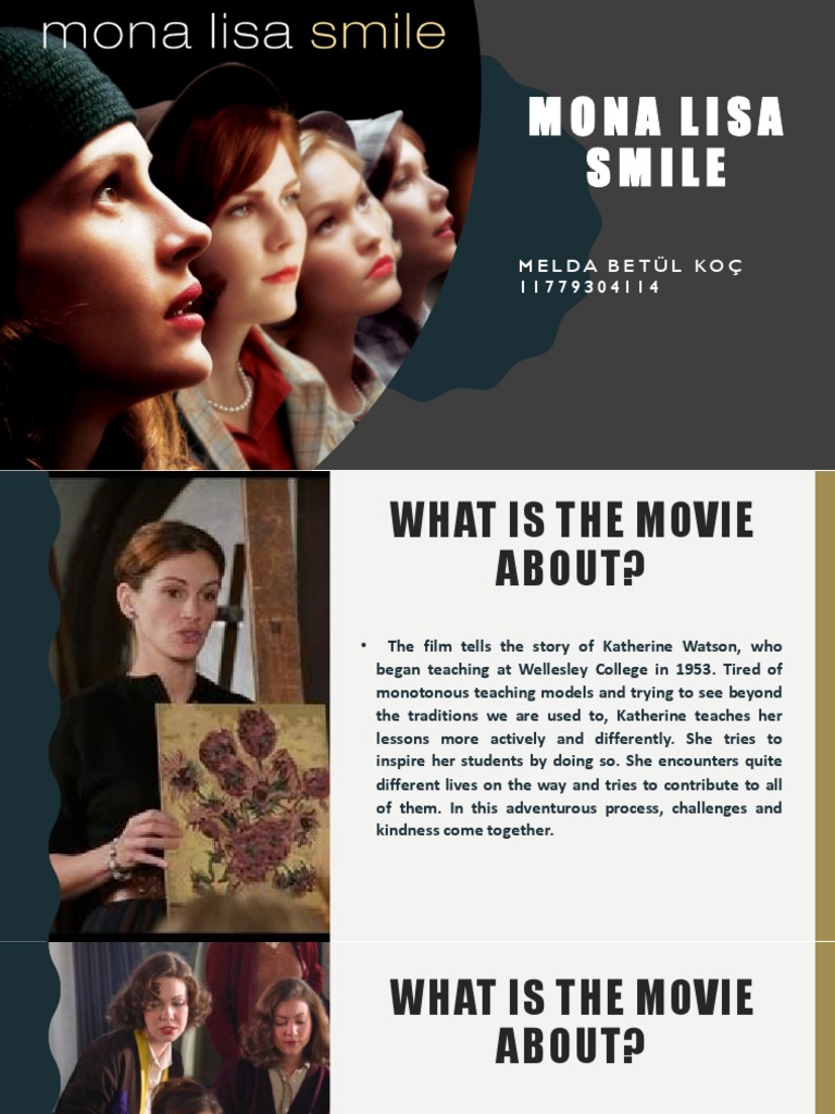 Mona Lisa Smile | PDF | Teachers | Pedagogy