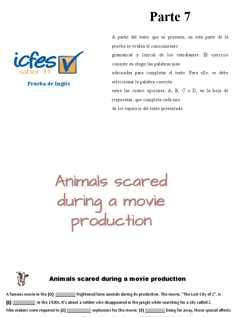 Animals Frightened by Movie Explosions | PDF | Organisms | Ethnobiology