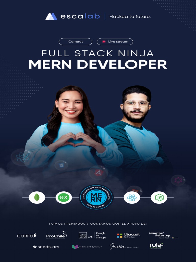 Carrera MERN 2022 Escalab Academy | PDF | Programación de computadoras | Diseño de software