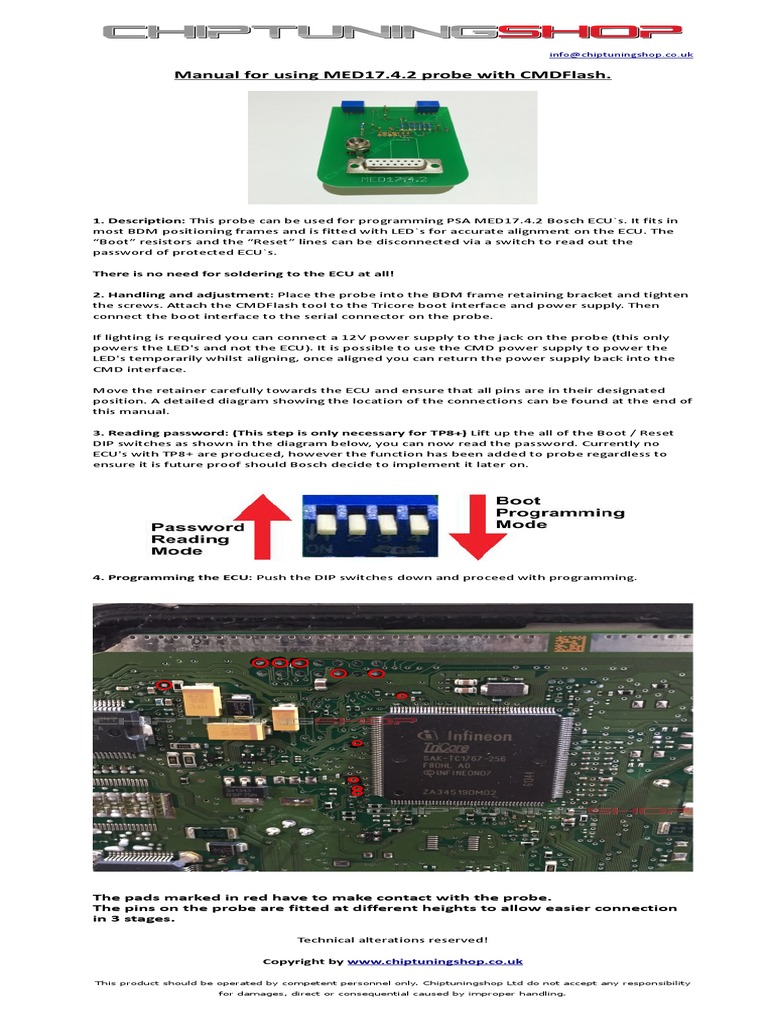 ProgramaçãoCMD MED17.4.2 Manual | PDF