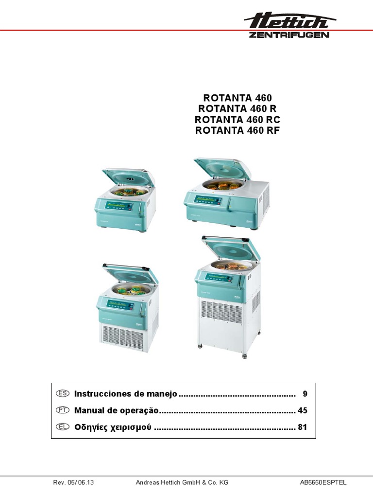 Rotanta 460 | PDF