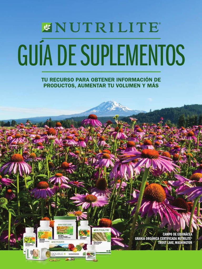 Guía de Suplementos Nutrilite Parte 1 3 | PDF | Vitamina | Vegetales