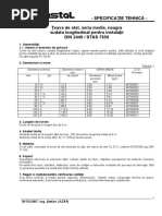 Tabel Conversie Din Toli in MM Pentru Teava PDF | PDF