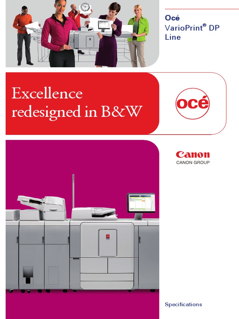 VarioPrint DP Line Specifications | PDF | Image Scanner | Microsoft Windows