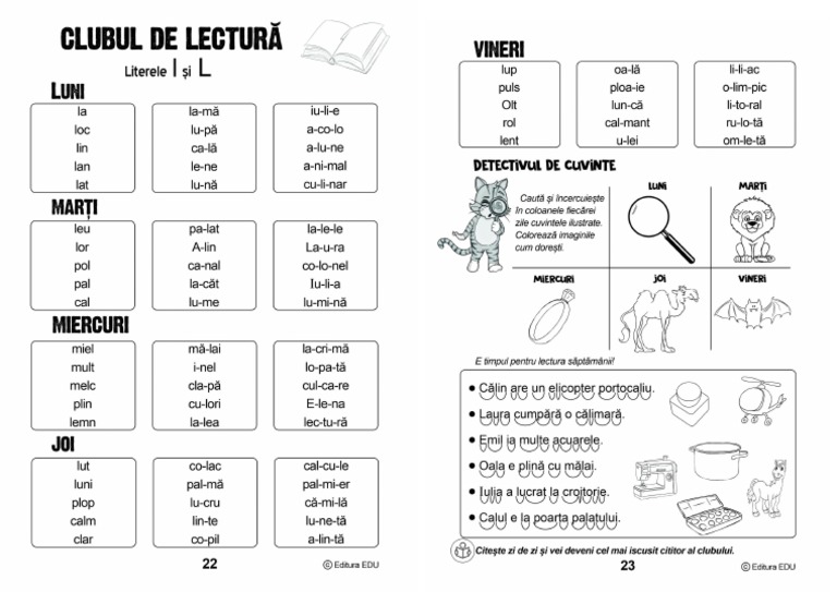 Clubul de Lectură | PDF