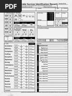 Cosmere Character Sheet UPDATED | PDF | Cognition | Psychological Concepts
