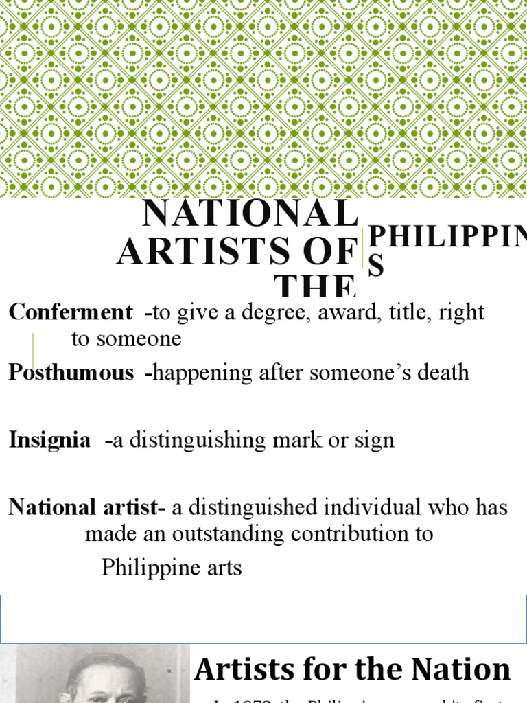 National Artists of The Philippines 2 | PDF | Philippines