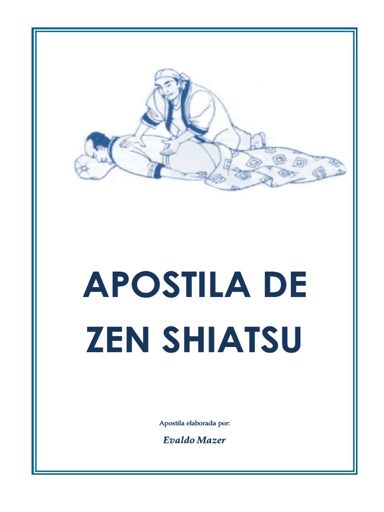 Apostila de Zen Shiatsu - Evaldo Mazer | PDF | Pressão | Zen