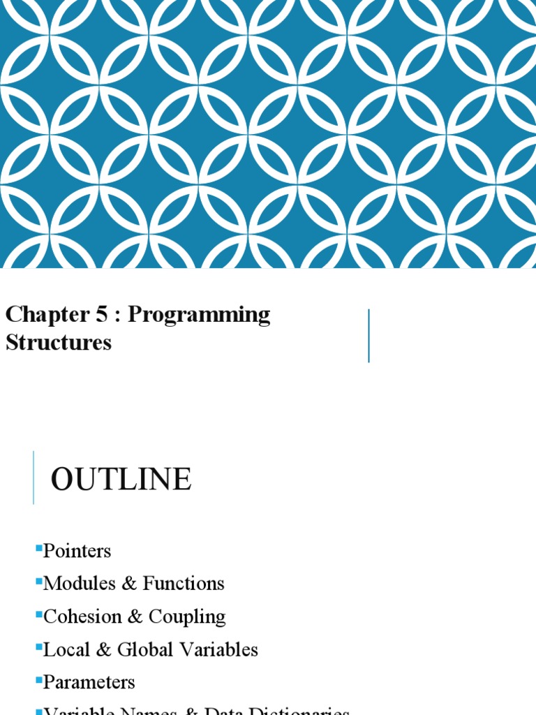 Chapter5 Programming Structures Pdf Programming Computer Program 9344