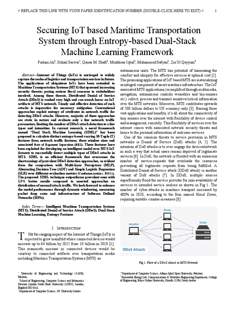 Accepted Version-MTS - IEEE-15-05-22 | PDF | Transmission Control ...