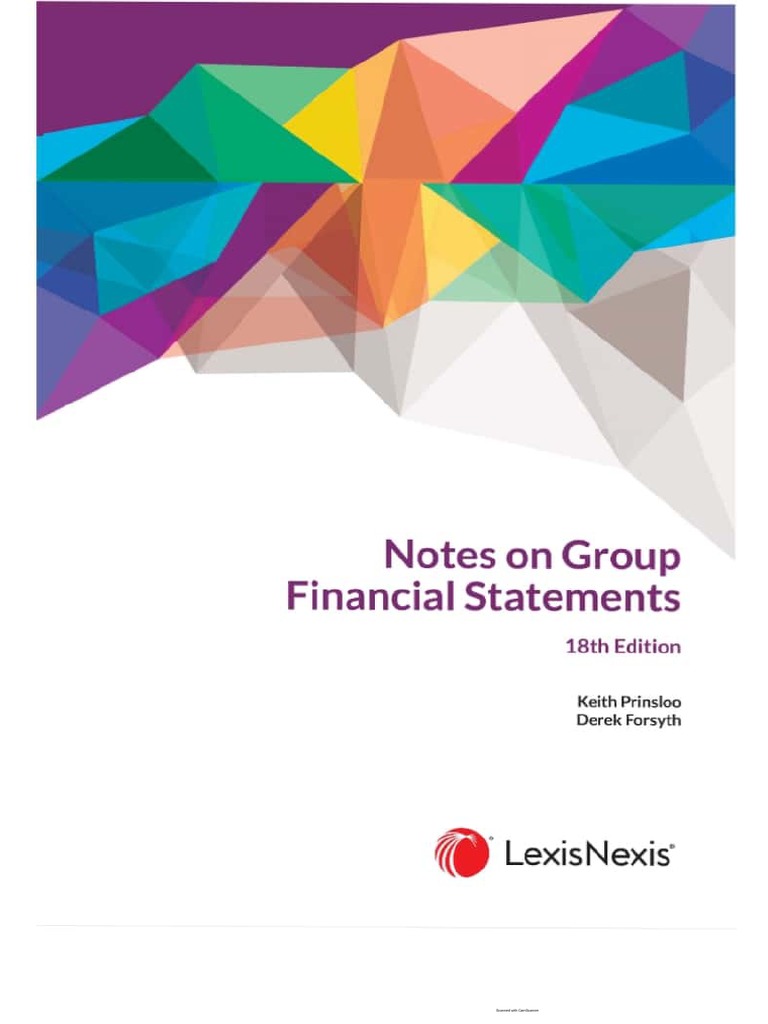 Notes To The Group Financial Statements 18 EDITION | PDF