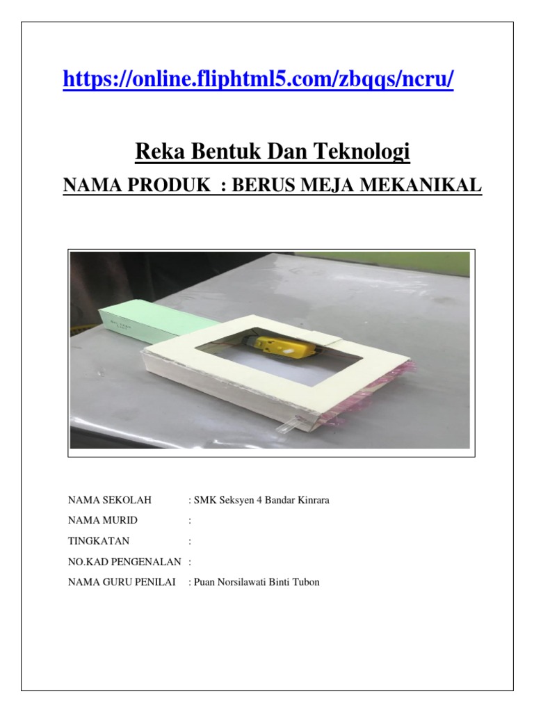 Contoh Folio RBT Murid | PDF