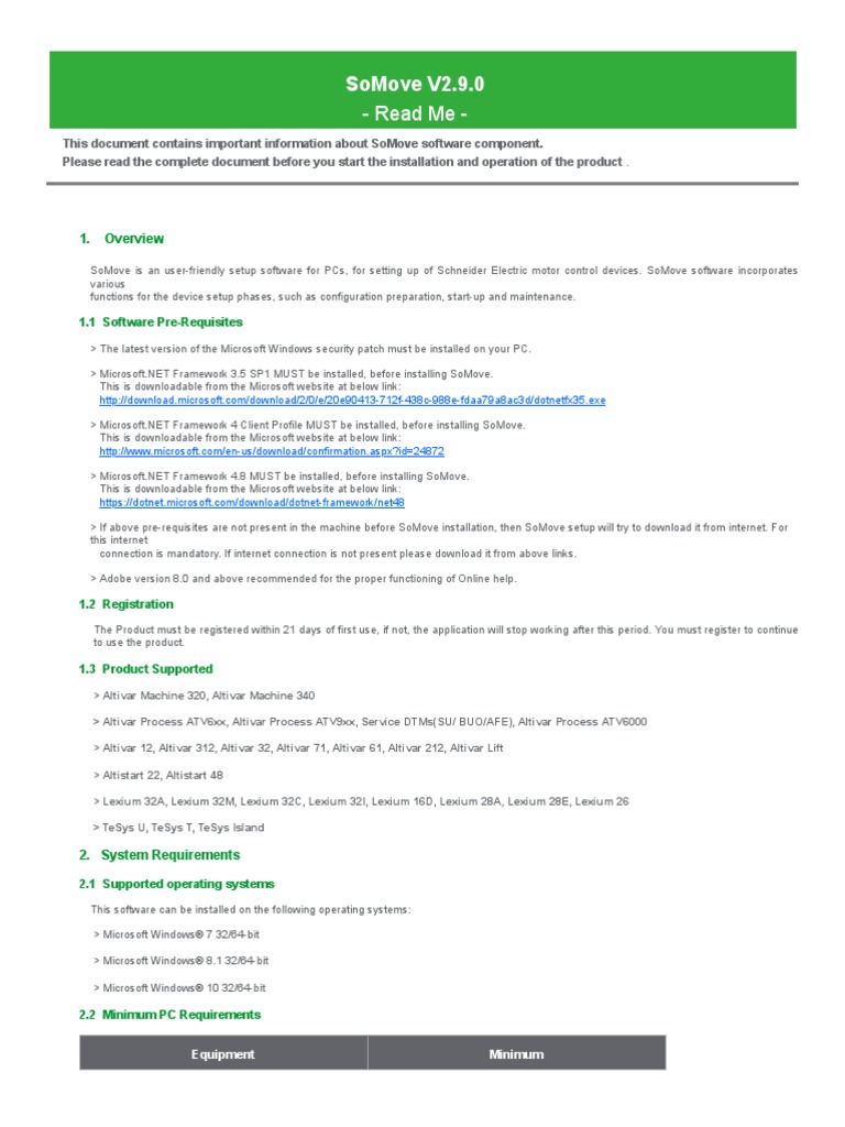 SoMove v2.9.0 ReadMe | PDF | Installation (Computer Programs) | 64 Bit Computing