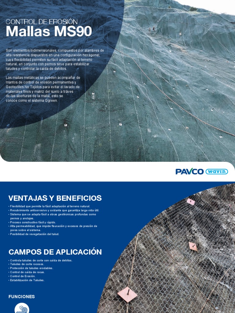 PVW Mallas Ms90 Ft2021 Esp | PDF | Materiales