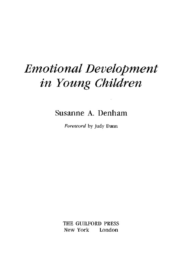 Denham Emotion Book | PDF
