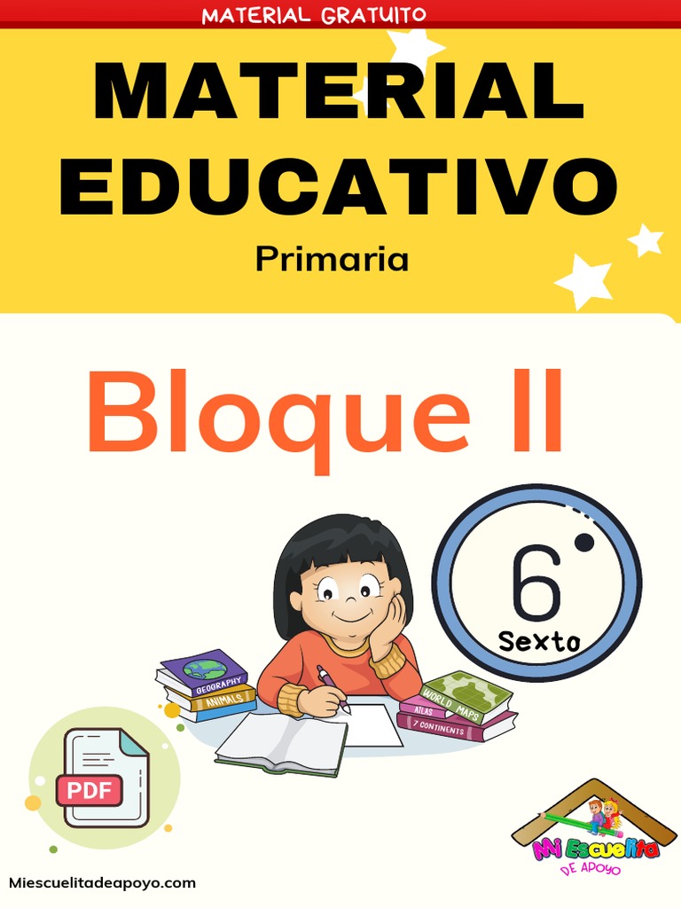 6to Material Educativo Trimestre 2 | PDF