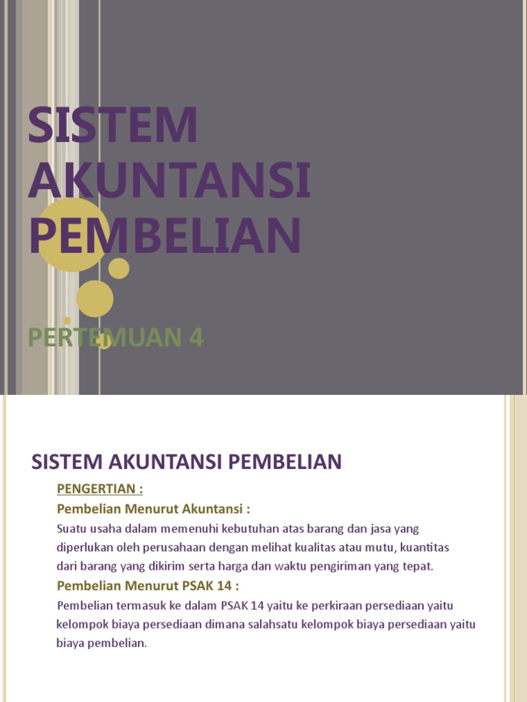 Pertemuan 4 PPT SIA 1 | PDF