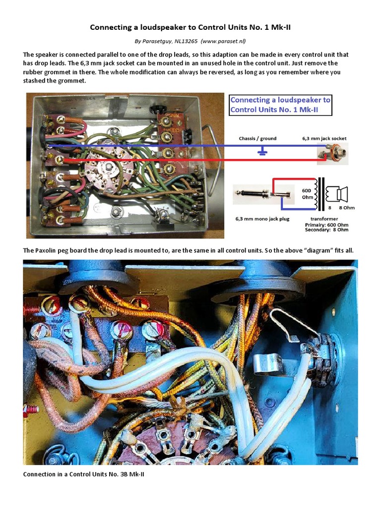 WS19 Speaker Connection | PDF