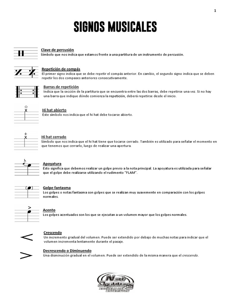 Clase 04 Signos Musicales | PDF