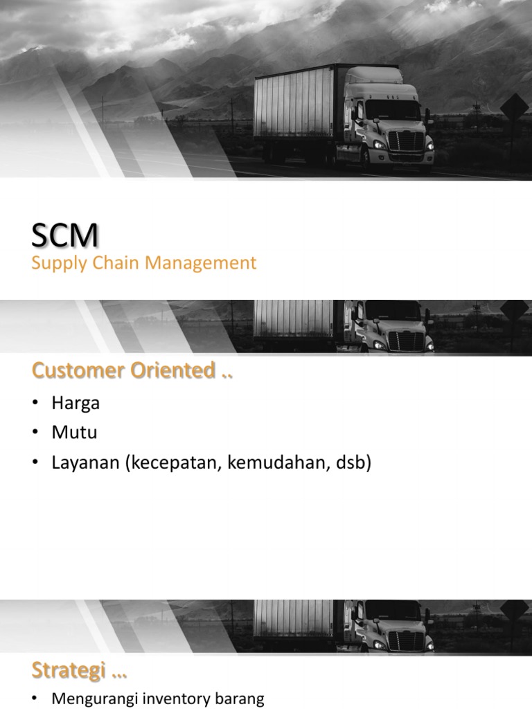 Pertemuan 10 SCM | PDF | Supply Chain Management | Supply Chain