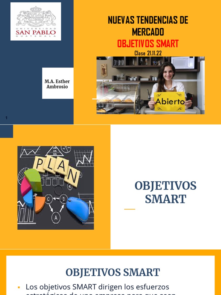 Objetivos Smart | PDF | Business | Marketing