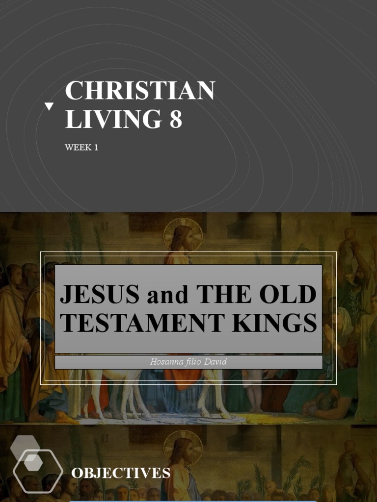 3.1. The Old Testament Kings | PDF | Jesus | Prophet
