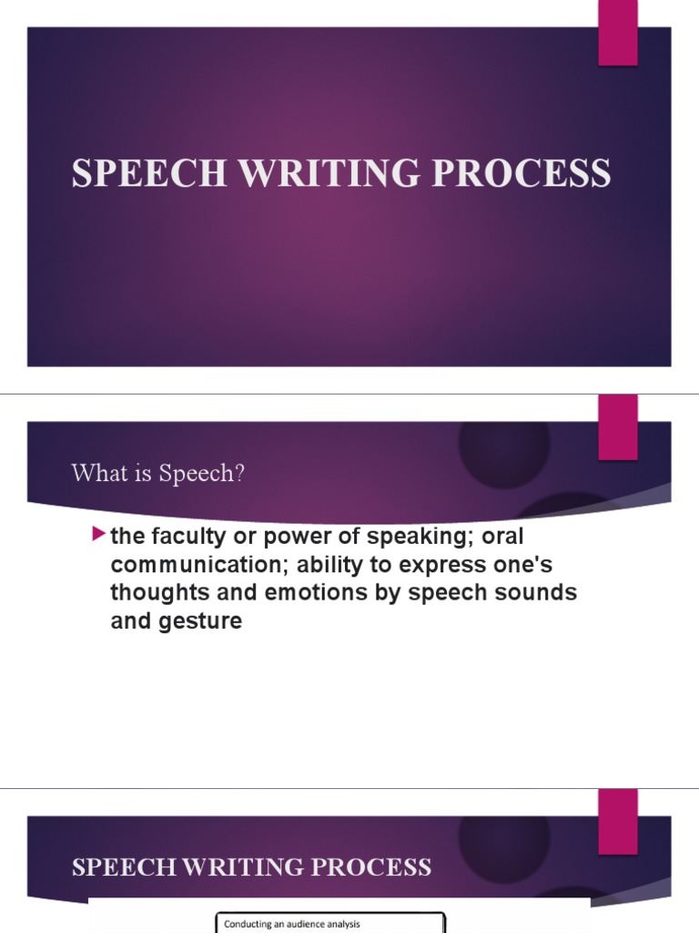 Speech Writing Process | PDF | Information | Causality