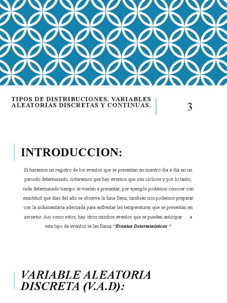 Tipos de Distribuciones, Variables Aleatorias Discretas y Continuas.3 Distibucion Binomial | PDF ...