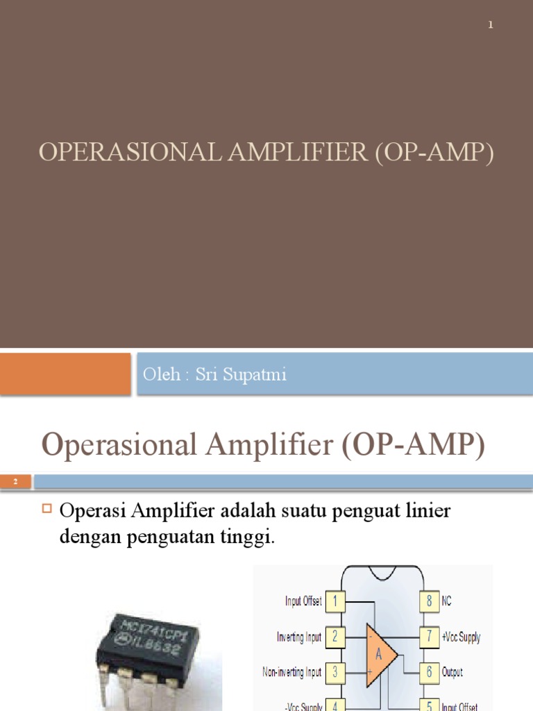 Operasional Amplifier (Op-Amp) | PDF