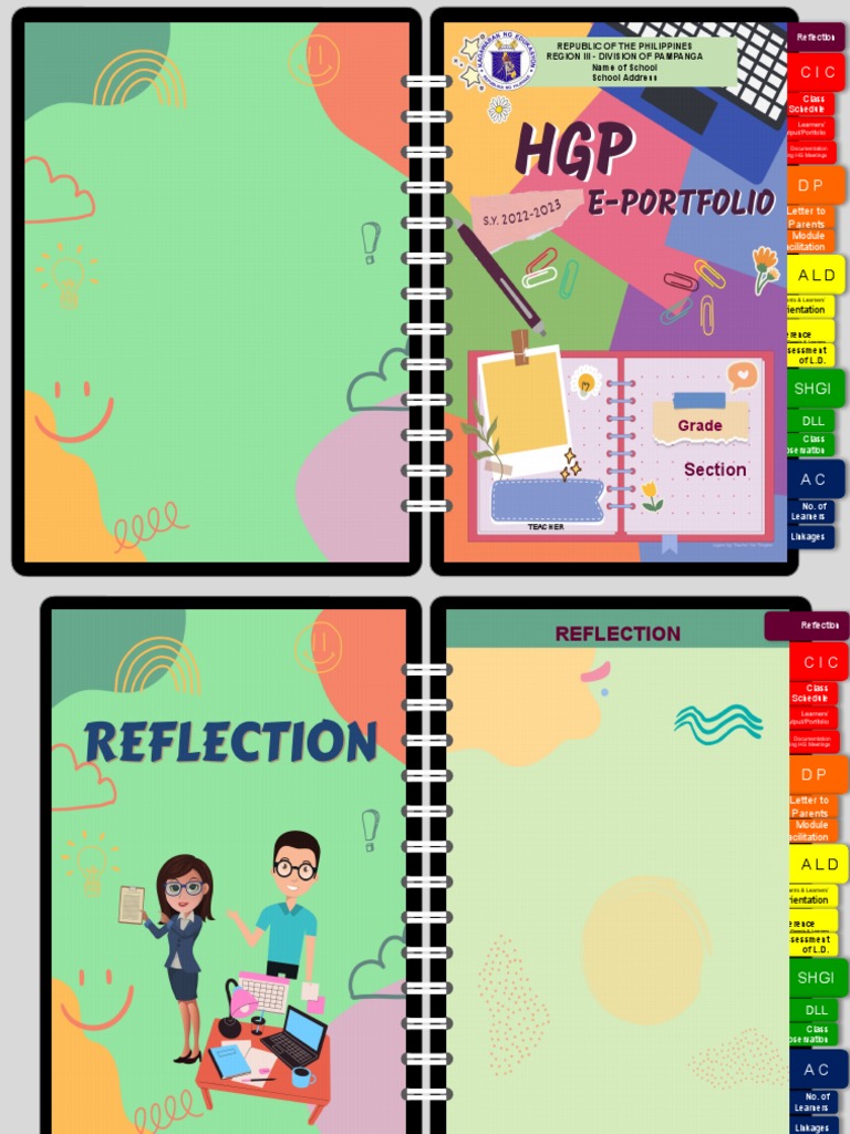 HGP Eportfolio Editable 2022 2023 | PDF | Learning | Behavior Modification