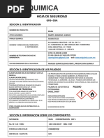 PEGAL PH Ficha Tecnica PDF | PDF | Primeros auxilios | Agua
