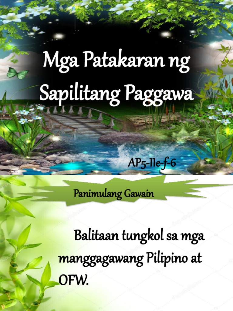 Powerpoint Apan Quarter2 Week7 | PDF