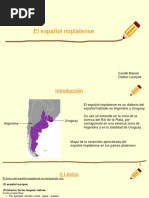 Características del Castellano Rioplatense | PDF | Lengua española ...