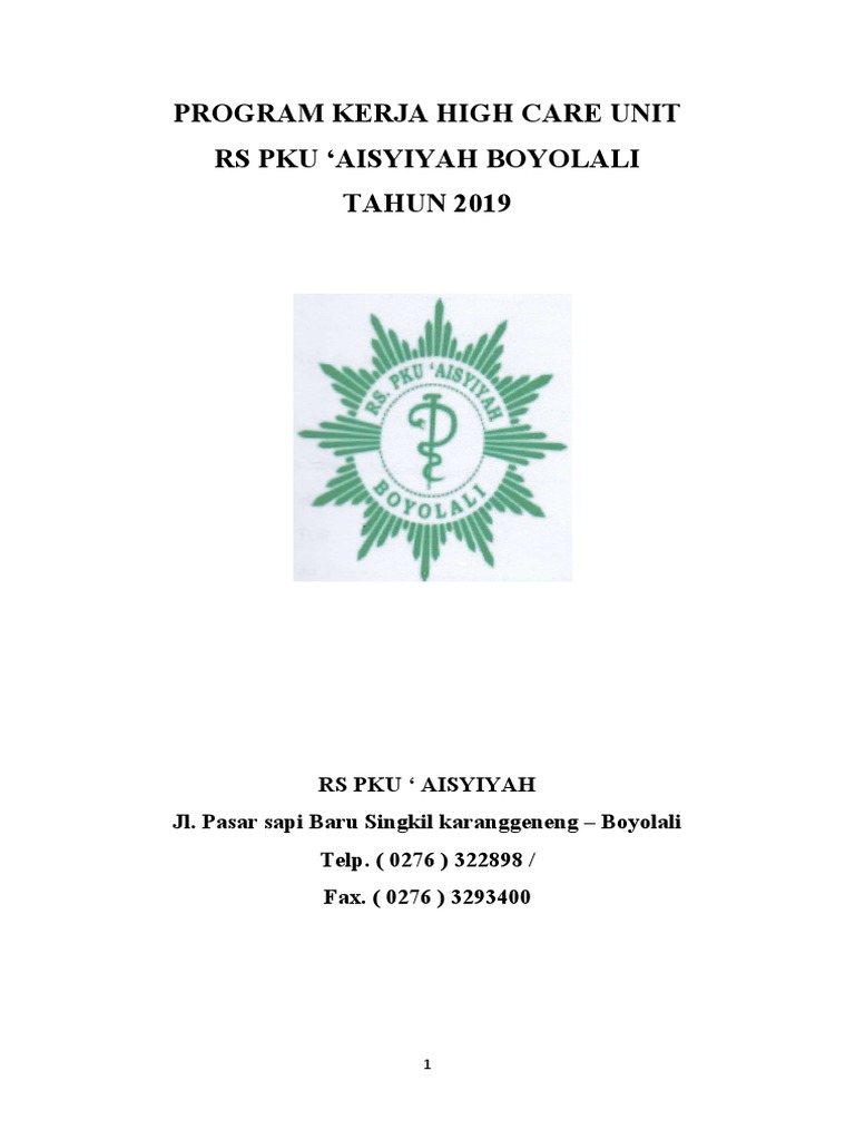 Program Hcu - 2019 | PDF