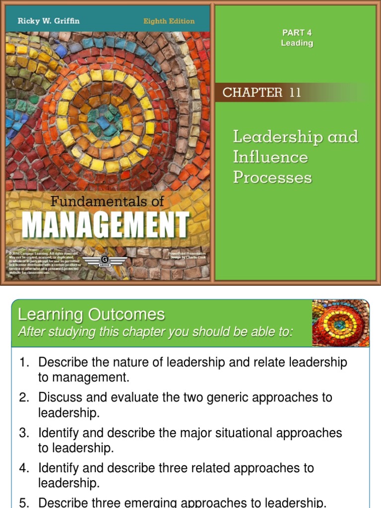 Griffin - 8e - PPT - ch11 Leadership and Influence Processes | PDF | Leadership | Power (Social ...