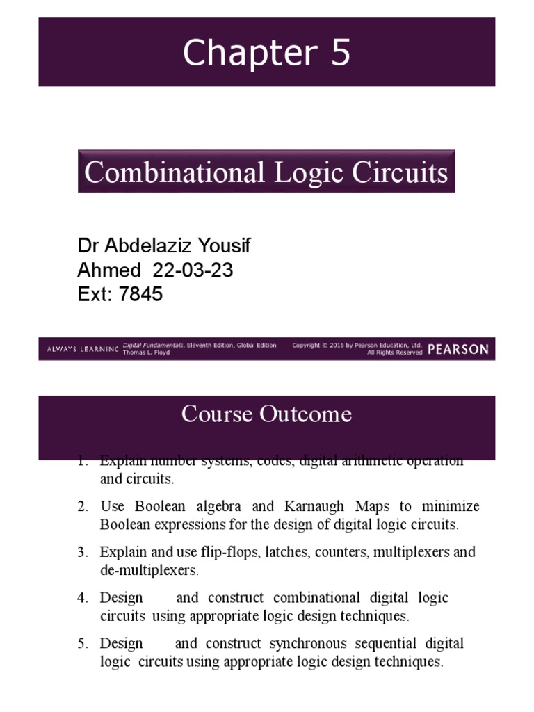 Digital Electronics Chapter 5 | PDF | Logic Gate | Electrical Engineering