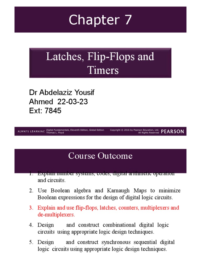 Digital Electronics Chapter 7 | PDF | Electronic Circuits | Electricity
