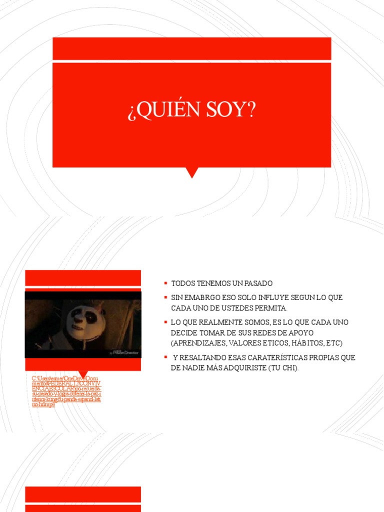 Quién Soy Yo | PDF