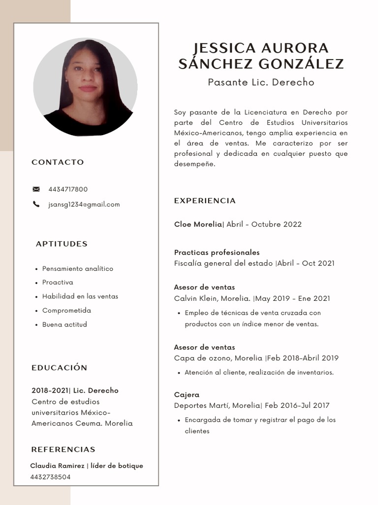 CV Jessica | PDF