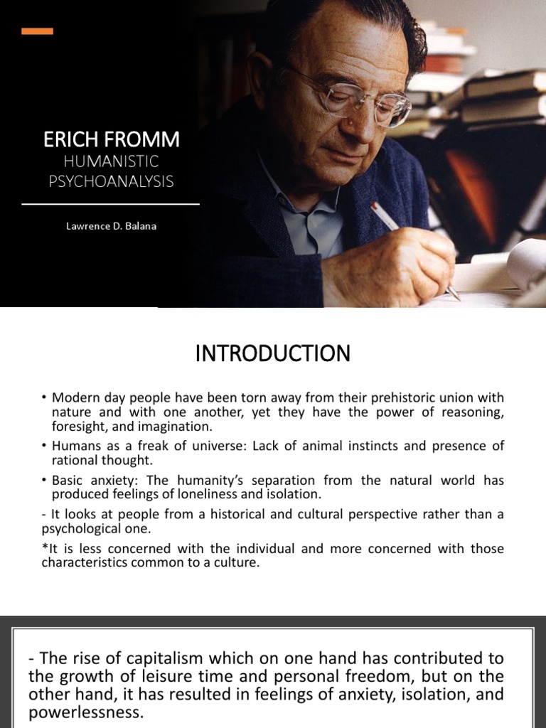 Erich Fromm | PDF | Erich Fromm | Narcissism