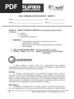 Spanish 1 - Sample Dialogues & Practice With Writing Rubric | PDF ...