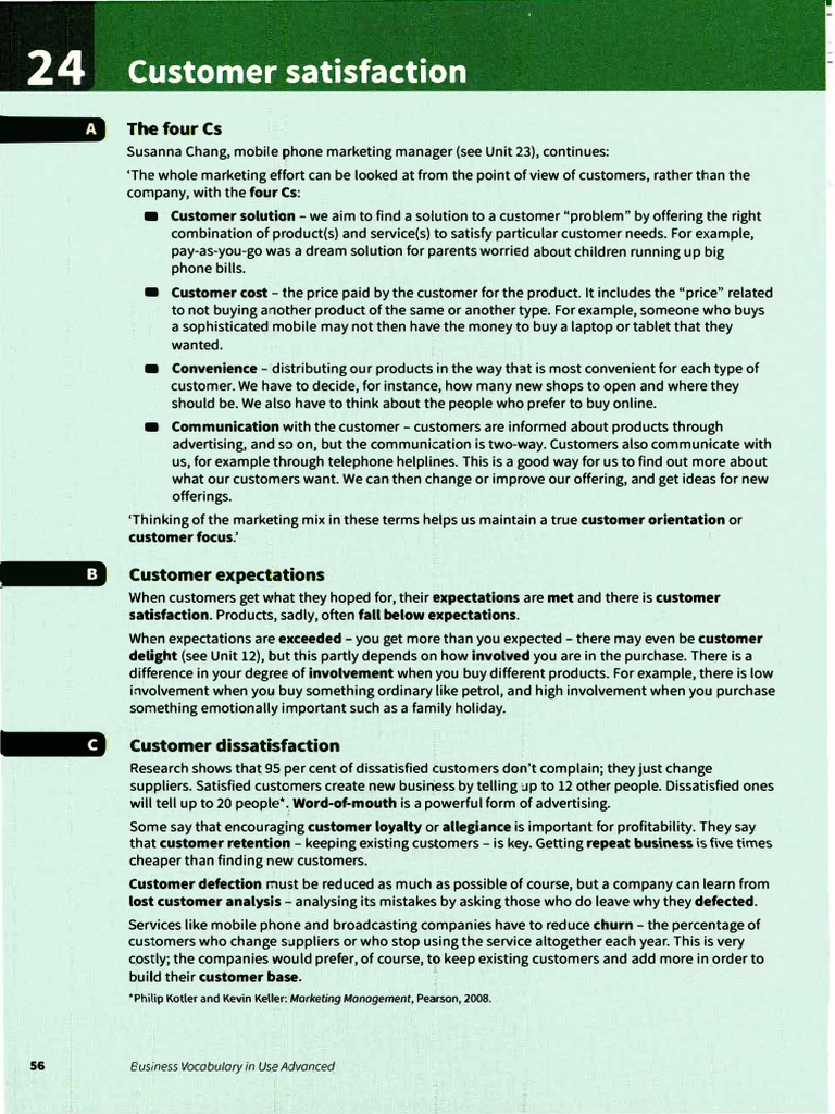 Customer Satisfaction | PDF | Customer | Marketing